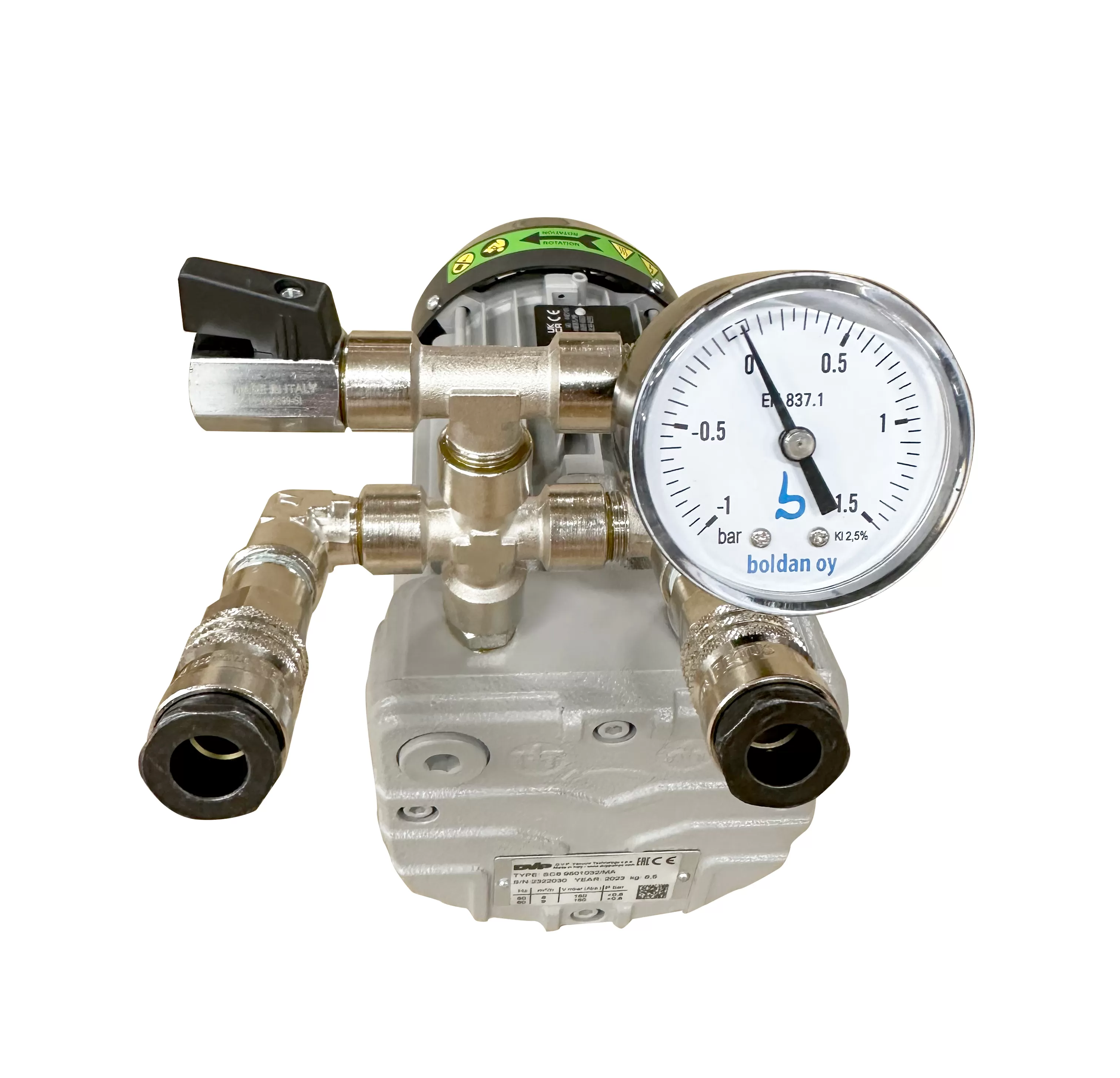 Vacuum Pump Complete Set V2 - Boldan Sweden AB